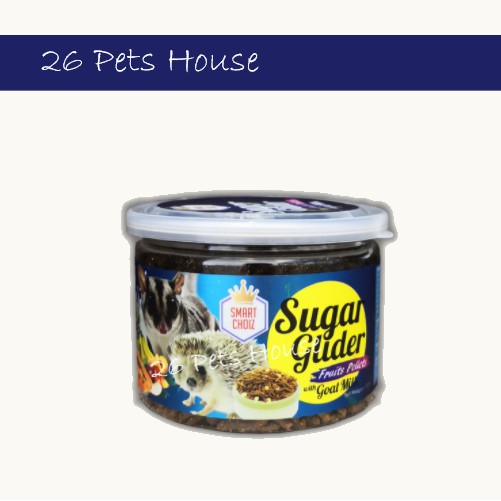 SMART CHOIZ Sugar Glider Fruit Pellets with Goat Milk 120G | Shopee ...