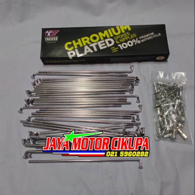 Yaguso chrome krum spokes from Thailand | Shopee Malaysia