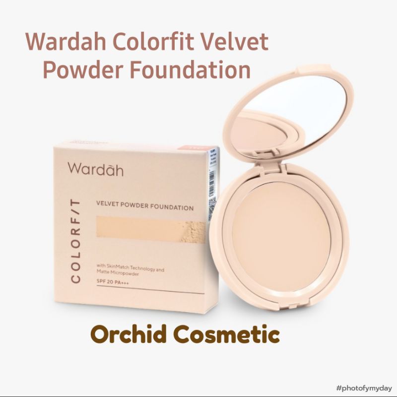 Wardah Colorfit Velvet Powder Foundation | Shopee Malaysia