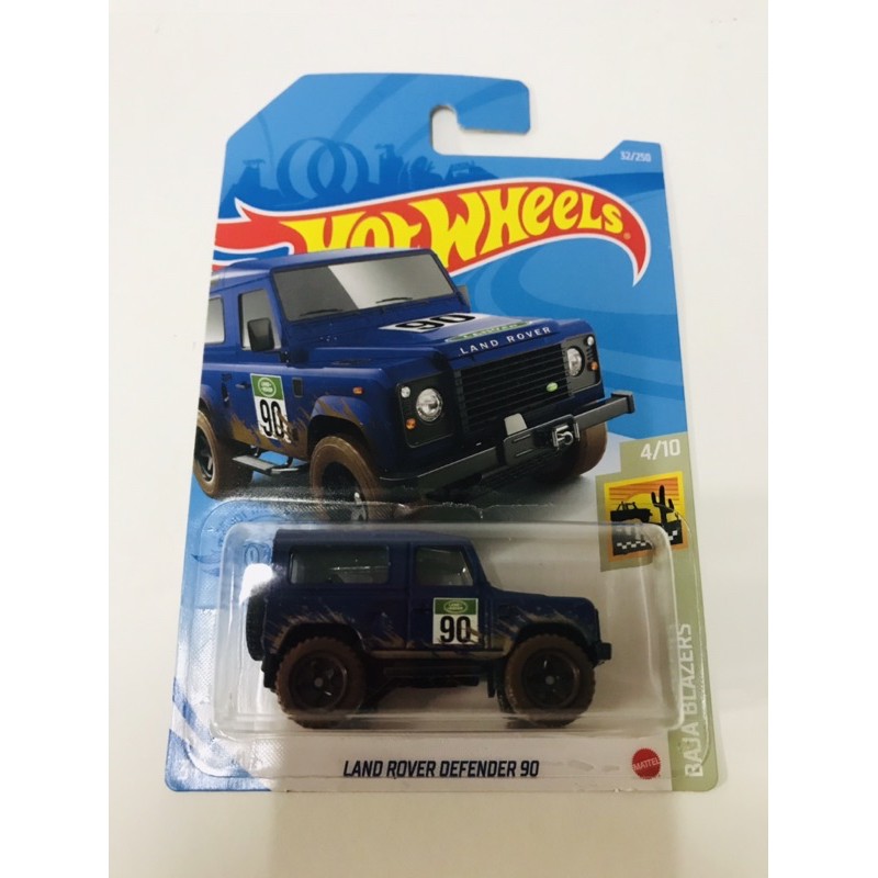 2021 Hot Wheels Land Rover Defender 90 with Mud Livery | Shopee Malaysia