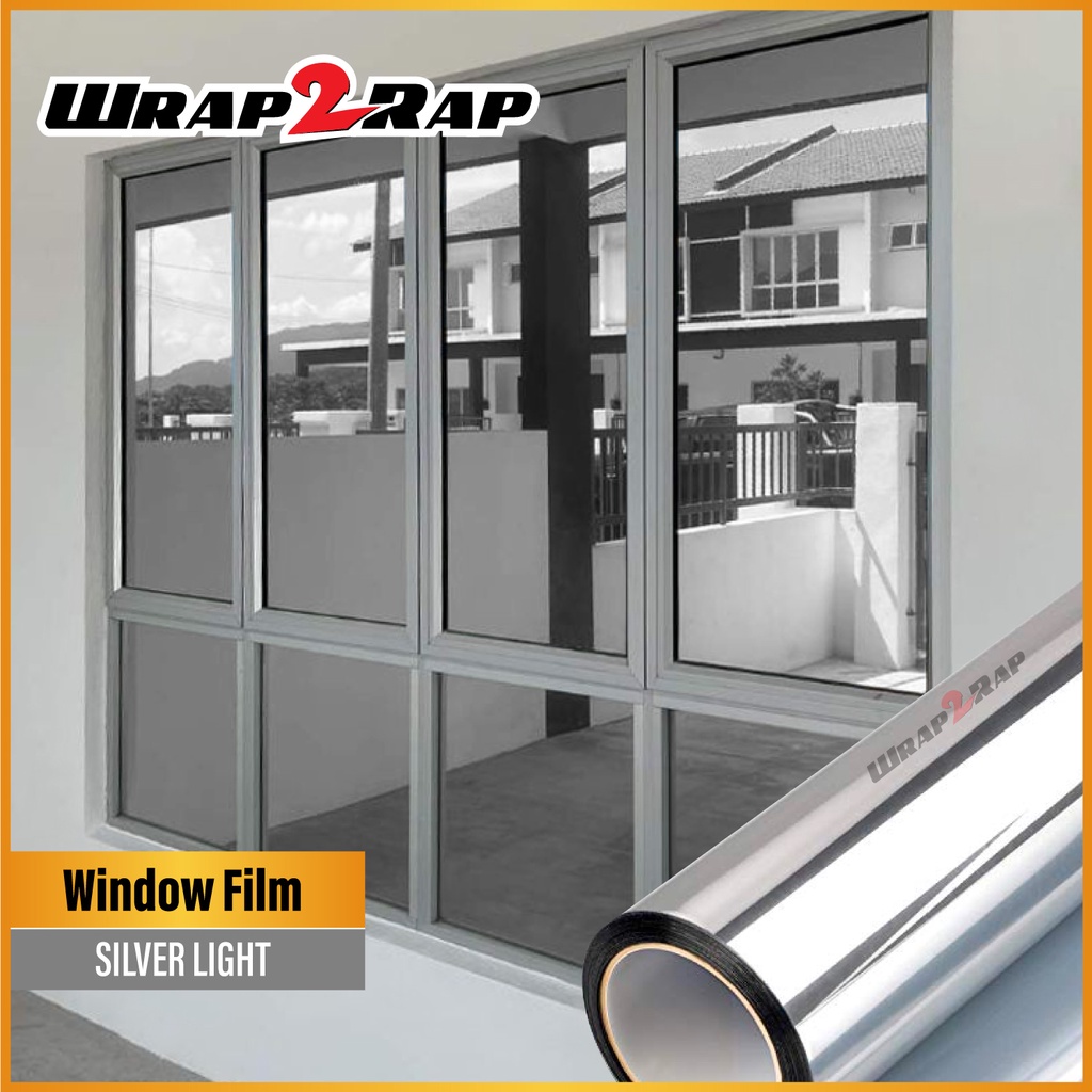 (CUSTOM SIZE) Siap Potong/Tinted Rumah/Window Film/REflective Film ...