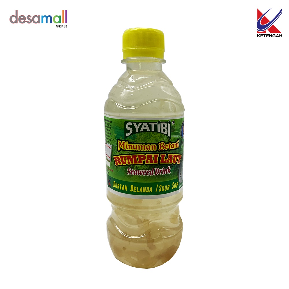 SYATIBI Minuman Botani Rumpai Laut Perisa Durian Belanda (350ml ...