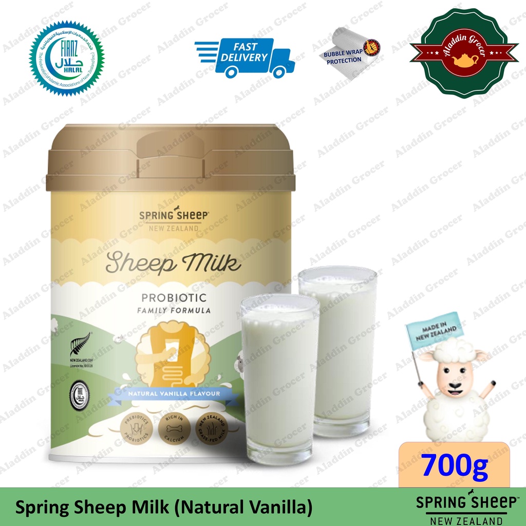 Spring Sheep Premium Milk Probiotic Family Formula 700g (Vanilla ...