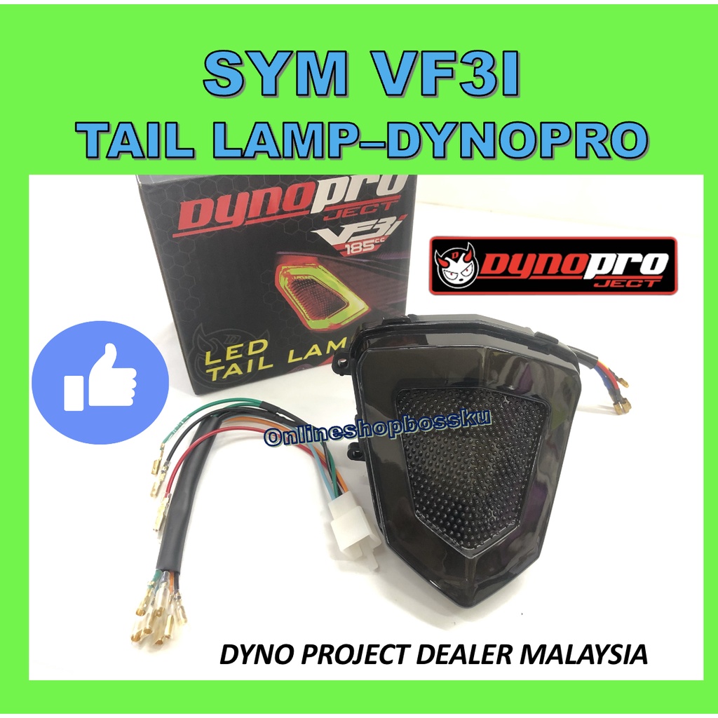 VF3 TAIL LAMP LED DYNO PRO VF3 185 TAIL LIGHT DYNO PRO JECT VF3I TAIL ...