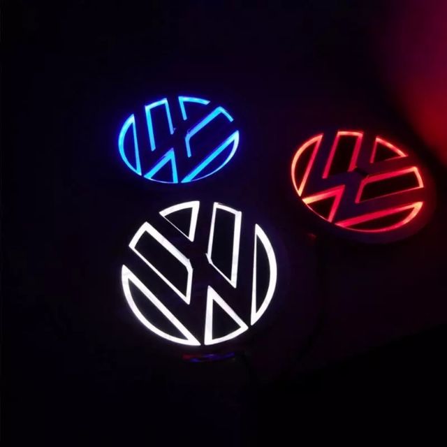 5D LED Car Tail Logo Light Badge Lamp Logo Emblem Lamp For | Shopee ...