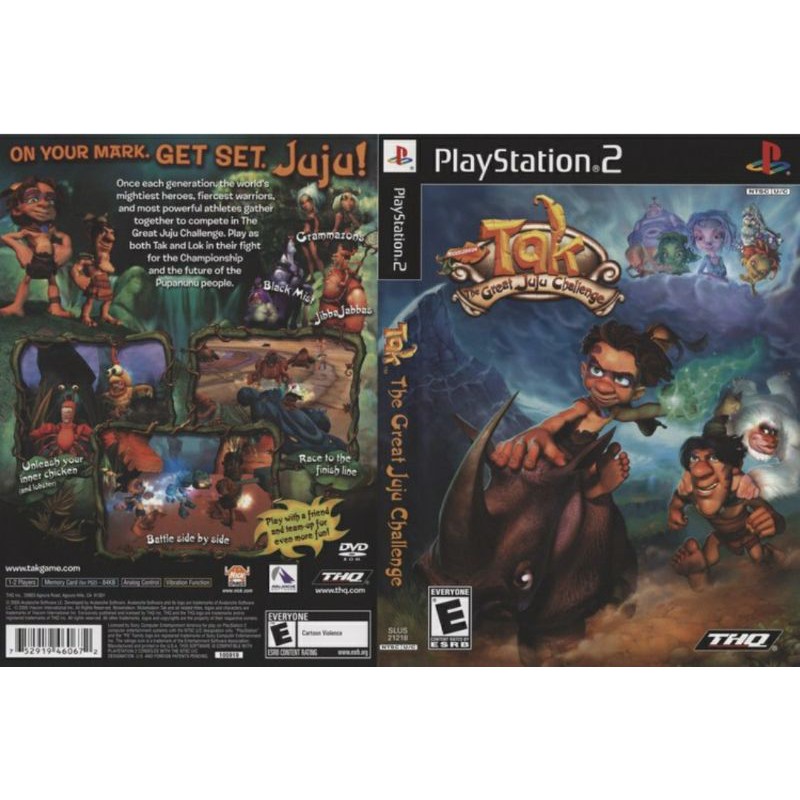PS2 CD DVD GAMES (Tak: The Great Juju Challenge) | Shopee Malaysia