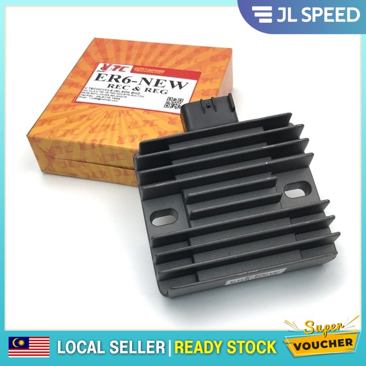 KAWASAKI ER6 VERSYS 650 Z1000 Z800 ER6N ER6F Z250 RECTIFIER & REGULATOR ...