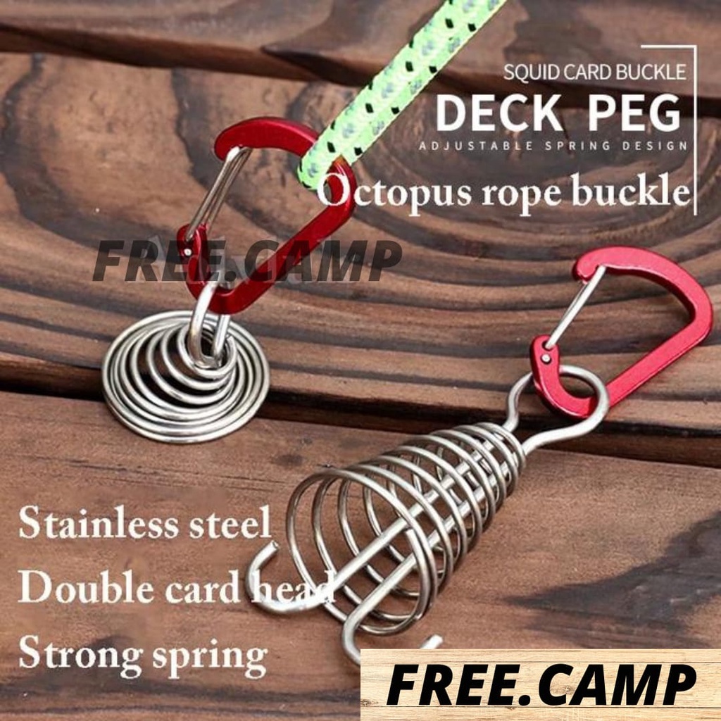 Fishbone Deck Peg For Outdoor Camping Hiking Picnic Tent Khemah ...