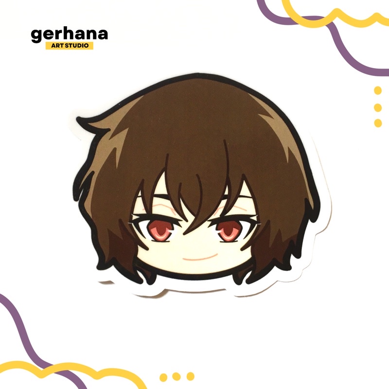 Bungou Stray Dogs Anime Chibi Sticker | Dazai Atsushi Kyouka Ranpo ...