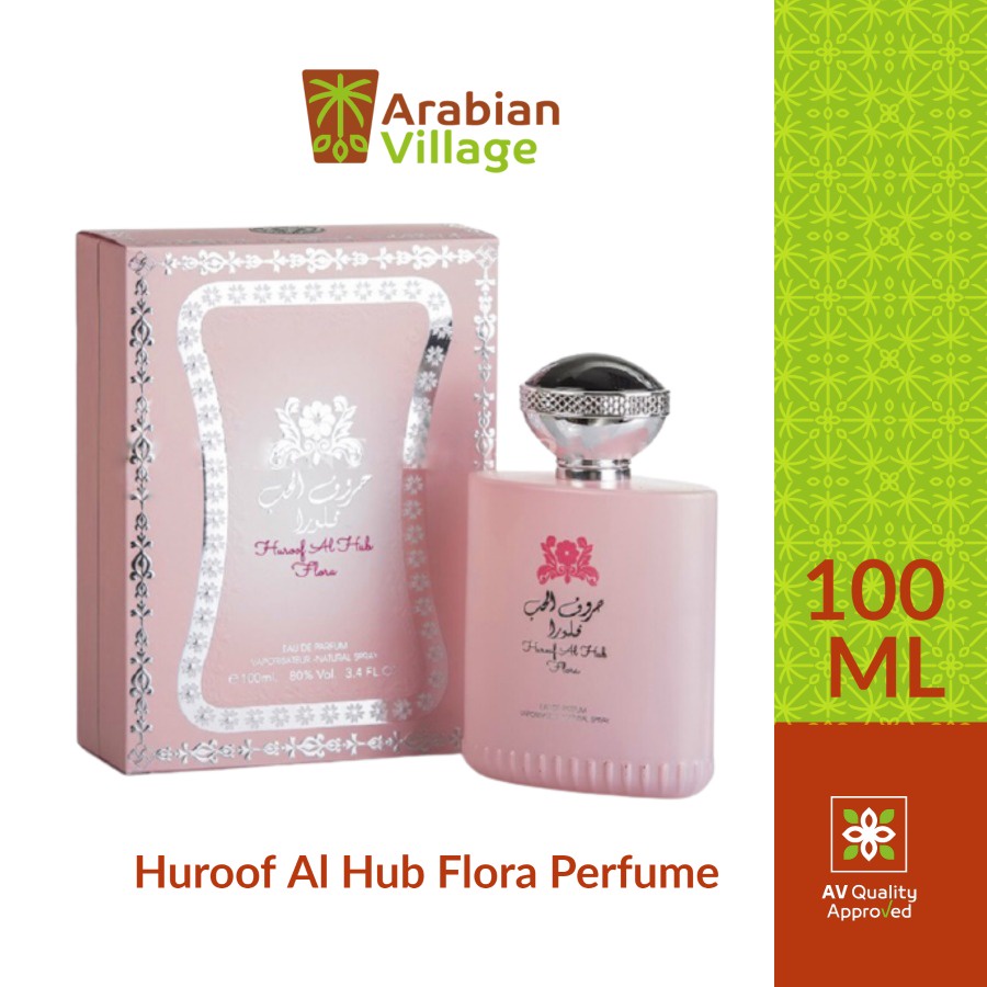 Huroof Al Hub Flora Perfume 100ml / 10 ml (for woman) | Shopee Malaysia