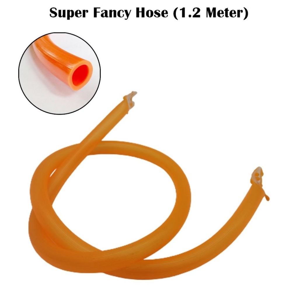 High Quality Pvc Heavy Duty Fancy Hose / Paip Getah (1.2meter) | Shopee ...