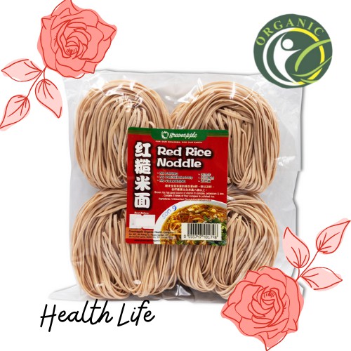 Greenapple Red Rice Noodles 500g | Shopee Malaysia