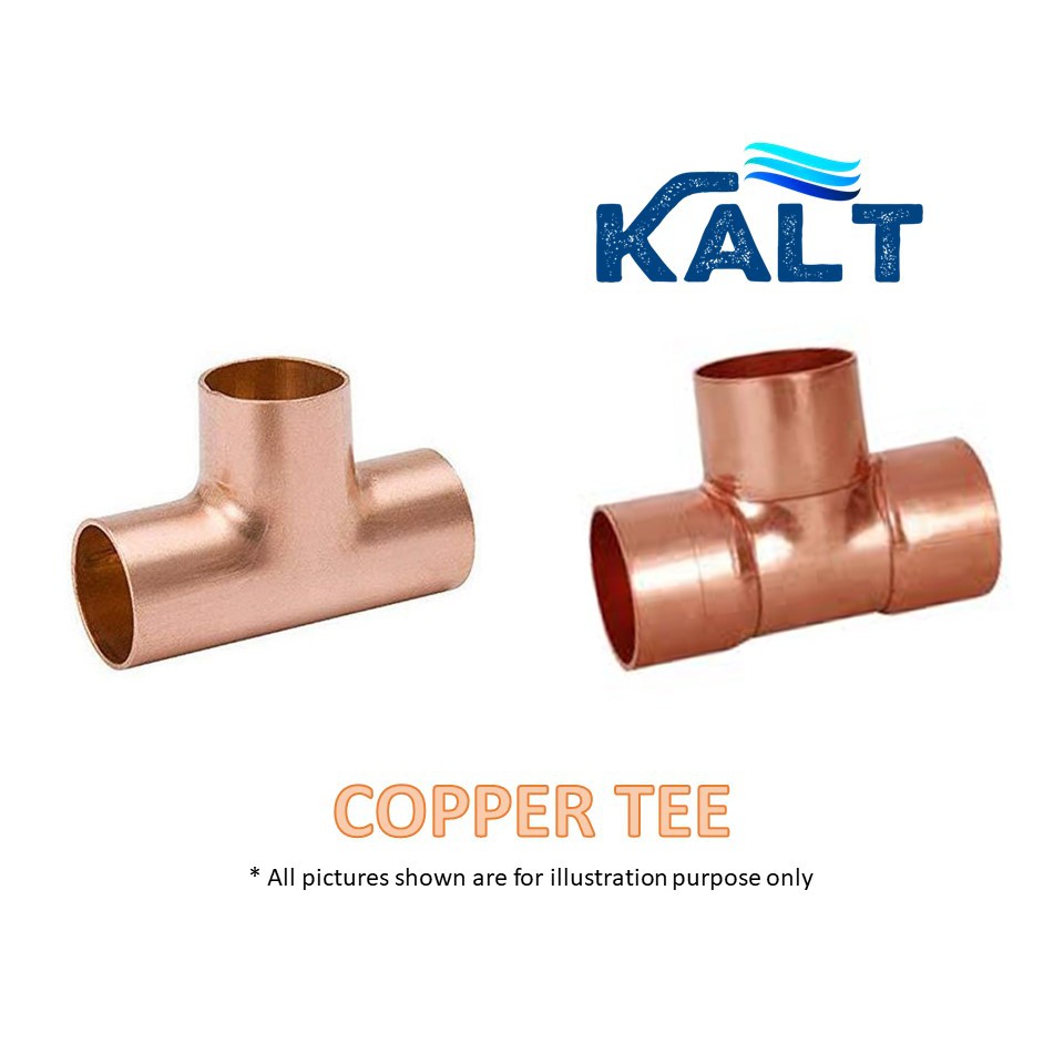 Copper Tee - Air conditioner fittings | Shopee Malaysia