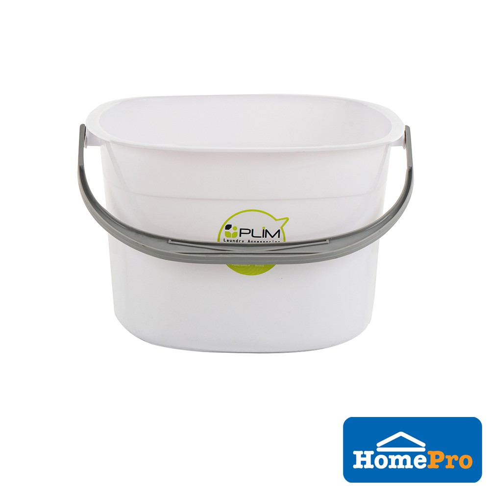 HomePro PLIM Bucket Square 1.5GL White Besen Baldi Putih | Shopee Malaysia