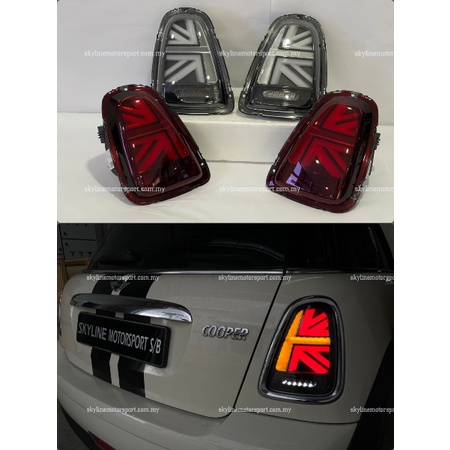 Mini Cooper R55 R56 Led Tail Lamp Bar Light Union Jack Type 2006 2007 ...