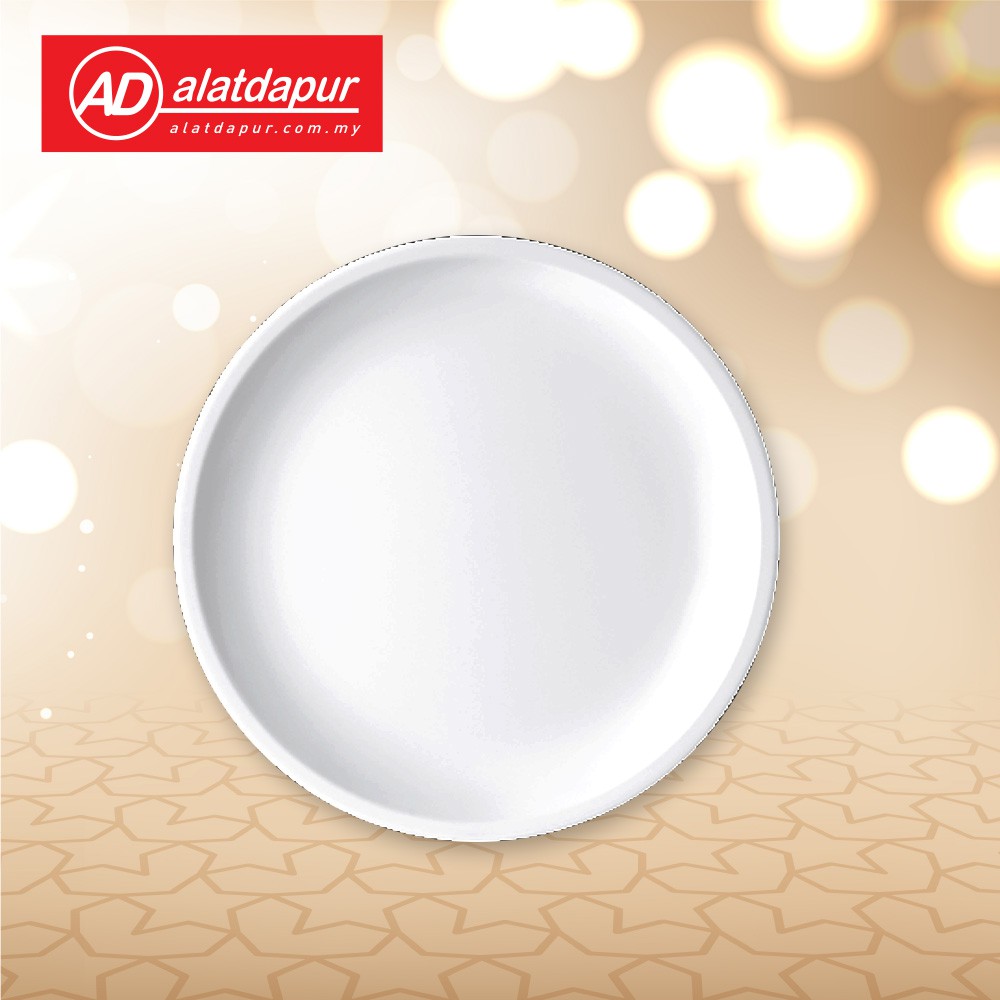 7" Round Meat Plate Hoover Melamine (All Color) | Shopee Malaysia