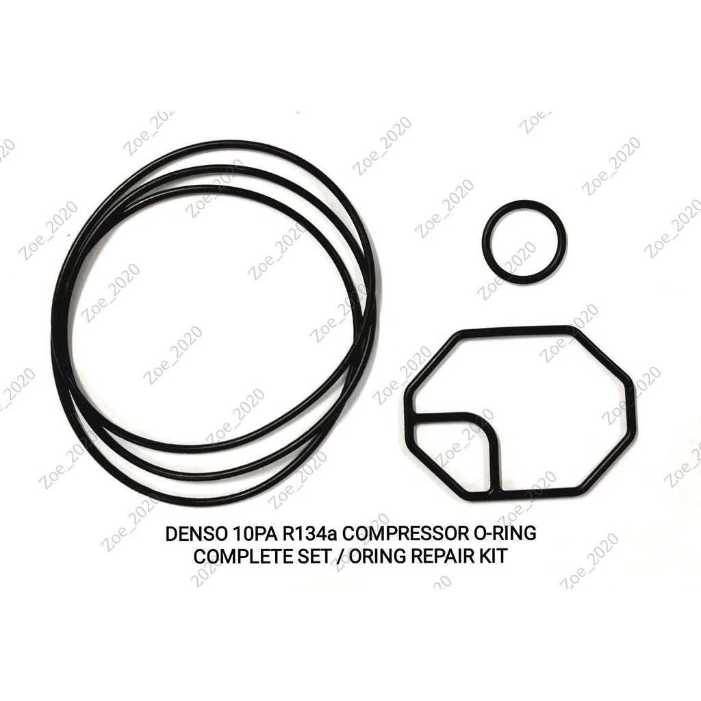 Denso 10PA R134a Compressor O-ring Complete Set / Oring Repair Kit ...