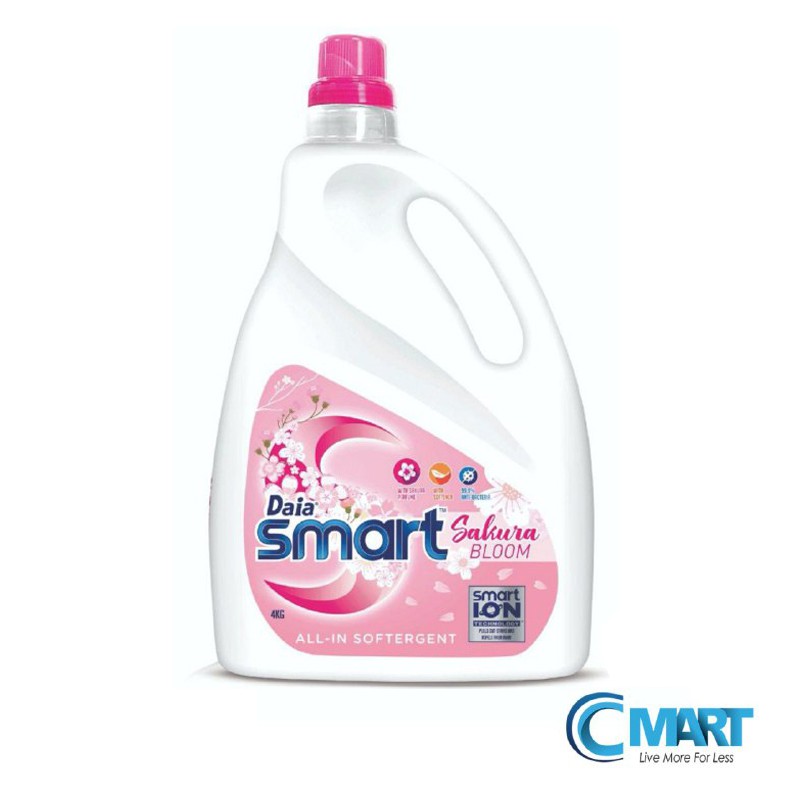 Daia Smart Detergent Liquid Bottle Assorted 3.8KG | Shopee Malaysia