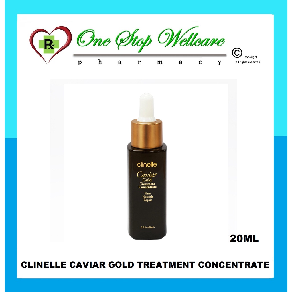 CLINELLE CAVIAR GOLD TREATMENT CONCENTRATE 20ML (EXP:08/2025) | Shopee Malaysia