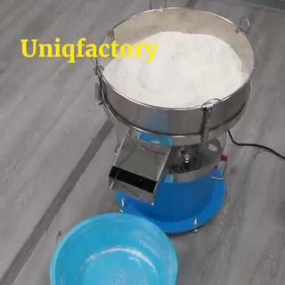 750W Automatic Powder Sieve Machine Vibrating Flour Mesh Sifter Siever ...