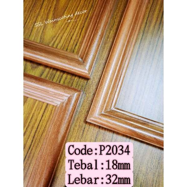 WFS 1/ Wainscoting Frame design Set / Bingkai Kayu/ Frame Kayu | Shopee ...