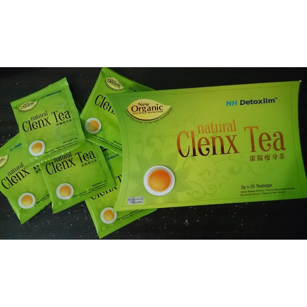 [READY STOCK] NH Detoxlim Natural Clenx Tea 20's x 3g | Shopee Malaysia