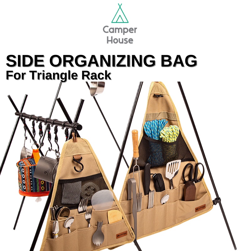 [Ready Stock] Triangle Rack Hanging Storage Camping Outdoor Organizer ...