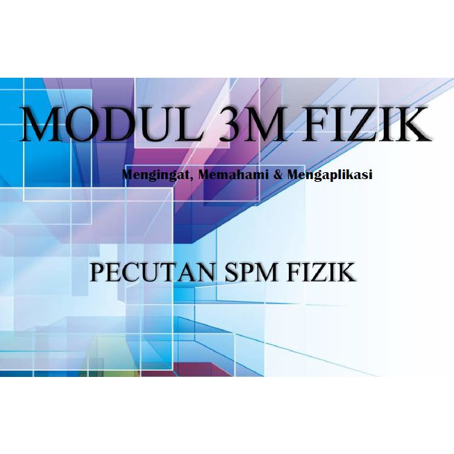 Softcopy Modul 3M Fizik KSSM SPM | Shopee Malaysia