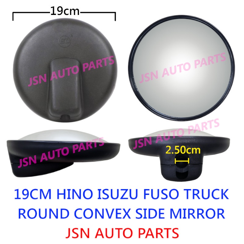 UNIVERSAL TYPE JAPAN TRUCK ISUZU FUSO HINO ROUND CONVEX LORRY SIDE ...
