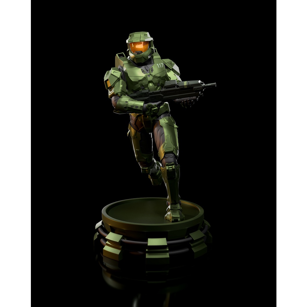 E697 - ( PRESUPPORTED ) Cyber troops character design, The Chief statue ...
