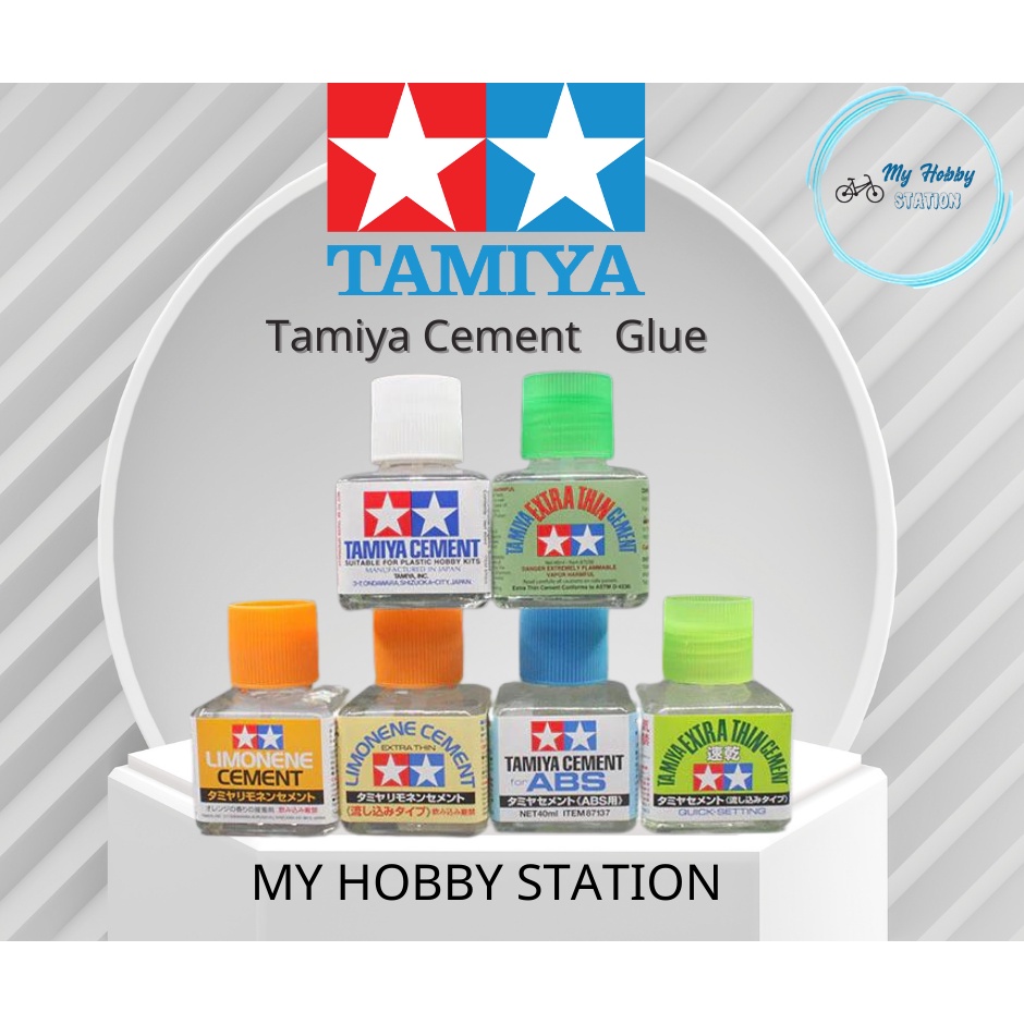 Tamiya Cement Glue 40ml 87003 87182 | Shopee Malaysia