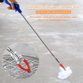 36" 53" INCH Garbage Picker Heavy Duty Rubbish Reacher Grabber Picker ...