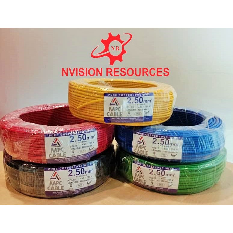 RM1.50 per metre MPC Cable 2.5mm - 100% Copper | PVC Wire (SIRIM ...