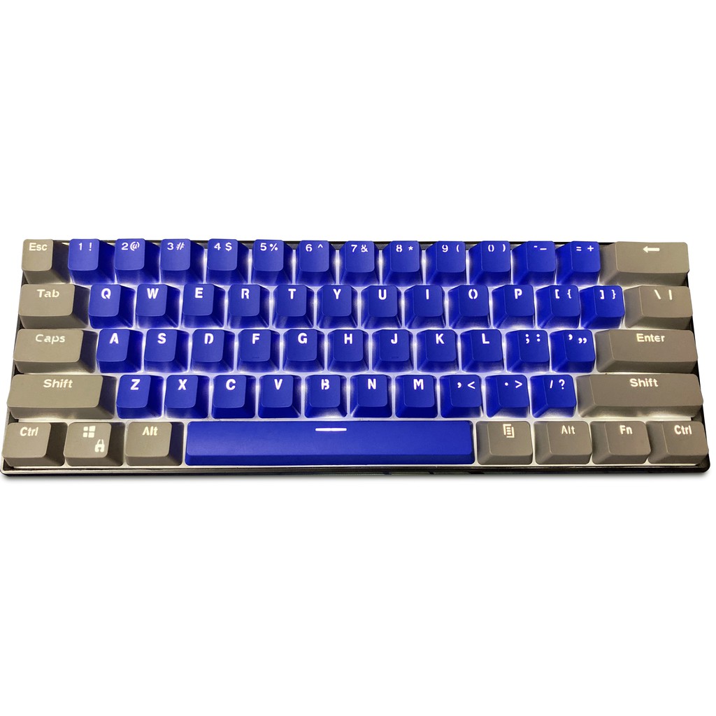 RK 61 Keycaps PBT Material OEM profile Backlit Two-Color Mechanical ...