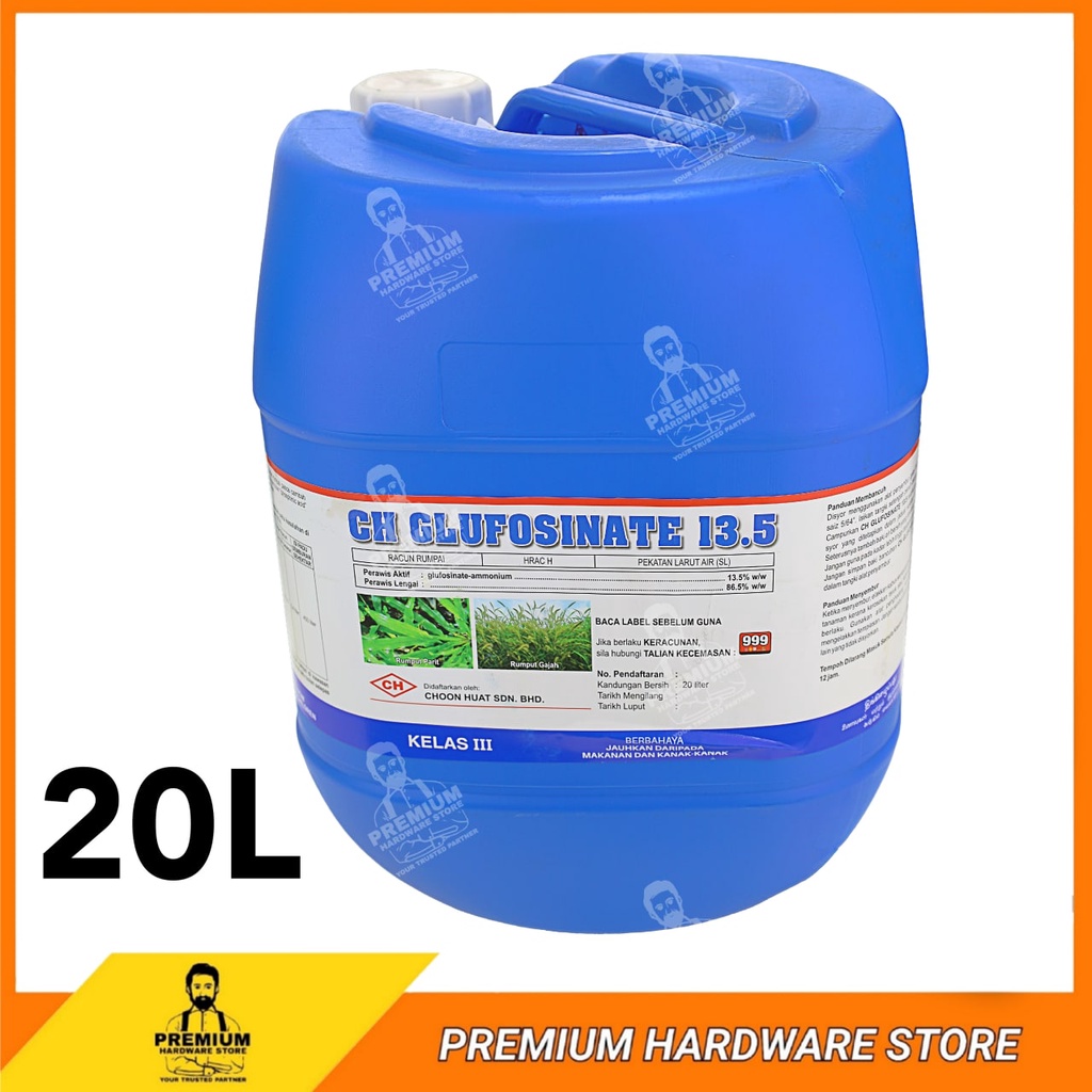 CH Glufosinate 13.5 20 Liter Glufosinate-Ammonium 13.5% Same As Basta ...