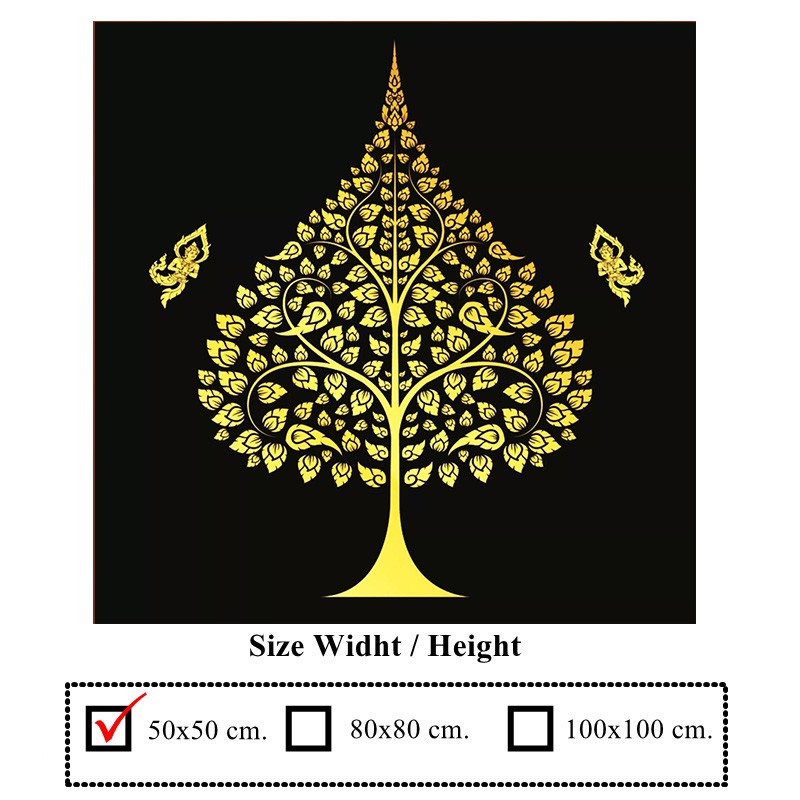 Wall Picture Of Pho Angel Sati Black Background (Self Adhesive ...