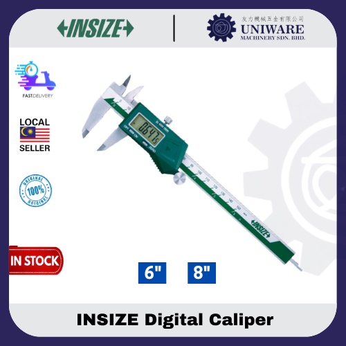 🔥100% ORIGINAL🔥 INSIZE Digital Caliper - 6" (150mm), 8" (200mm ...