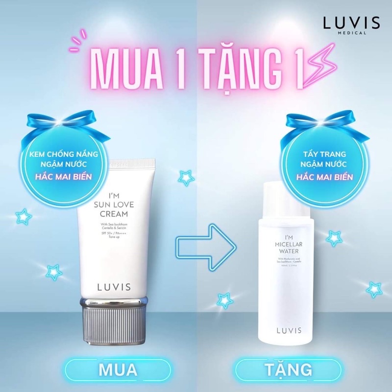 Luvis Medical sunscreen (free makeup remover) | Shopee Malaysia