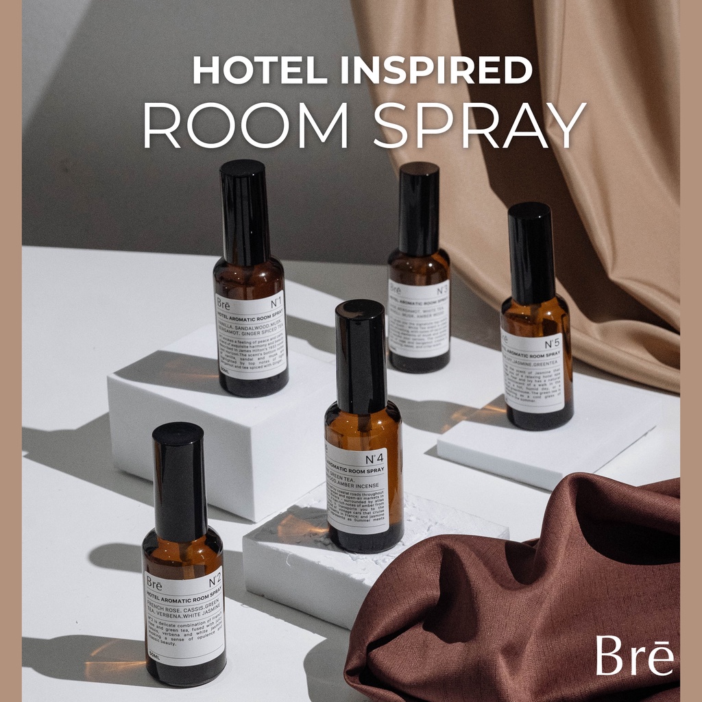 Brēth & Co 5-stars Hotel Inspired Room Spray Collection - 50ml | Shopee ...