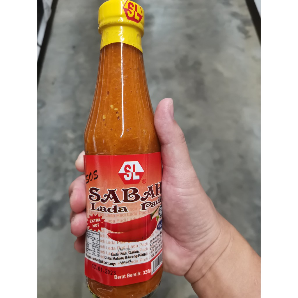 [Tetap Produk Sabah‼️] SL Cili Padi EXTRA HOTTTTT 325g/btl | Shopee ...