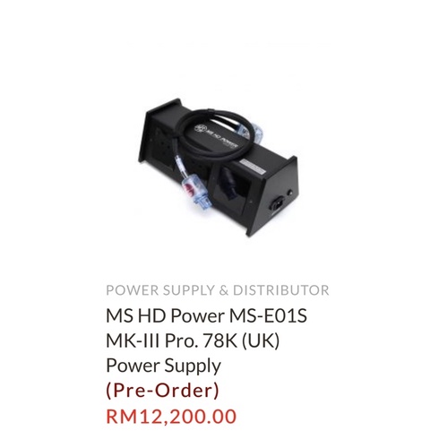 MS HD Power MS-E01S MK-III Pro. 78K (UK) Power Supply | Shopee Malaysia