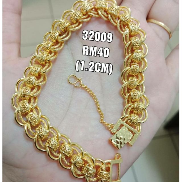 🔥 HOT SALES 🔥 RANTAI TANGAN COCO KENDI 1.2CM 🔥 | Shopee Malaysia