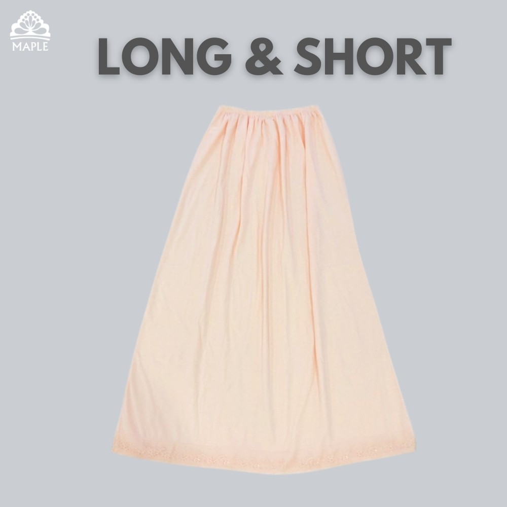 MAPLE Petticoat Skirt Panjang | Shopee Malaysia