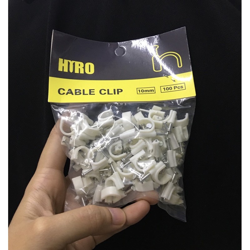 CABLE CLIP (klip kabel)(2 size) | Shopee Malaysia