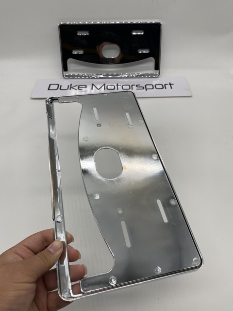 JDM Daihatsu Japan Style Chrome Car Number Plate Holder Frame Universal ...