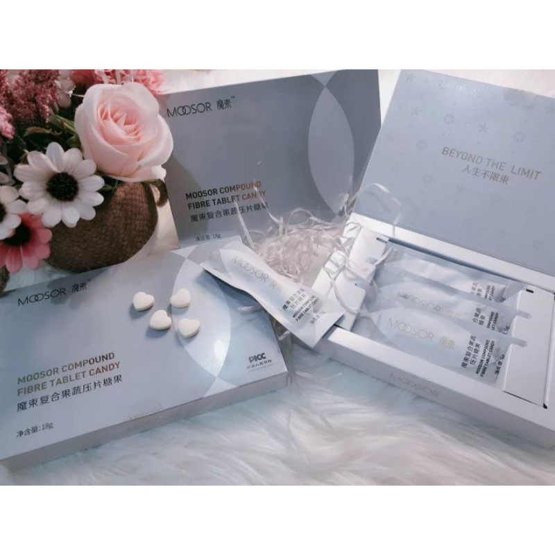MOOSOR Compound Fibre Tablet Candy | Shopee Malaysia