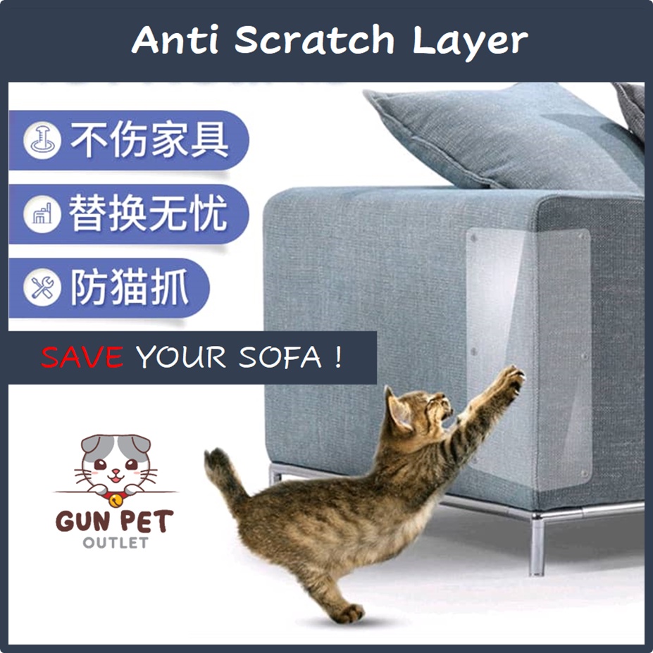 GUN PET Anti Scratch Cat Tape Film Cakar papan Kucing Mat Pet Cat ...