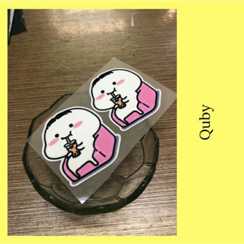 Quby The Sticker (PVC Material) | Shopee Malaysia