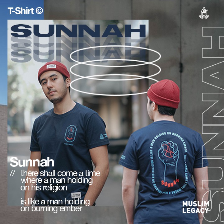 Pakaian gadis muslim Muslim Legacy - Holding Sunnah - Islamic Tshirt ...