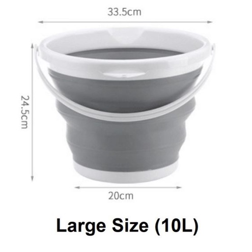 💦 Foldable Bucket Folding Pail Collapsible Outdoor Car Wash Fishing ...